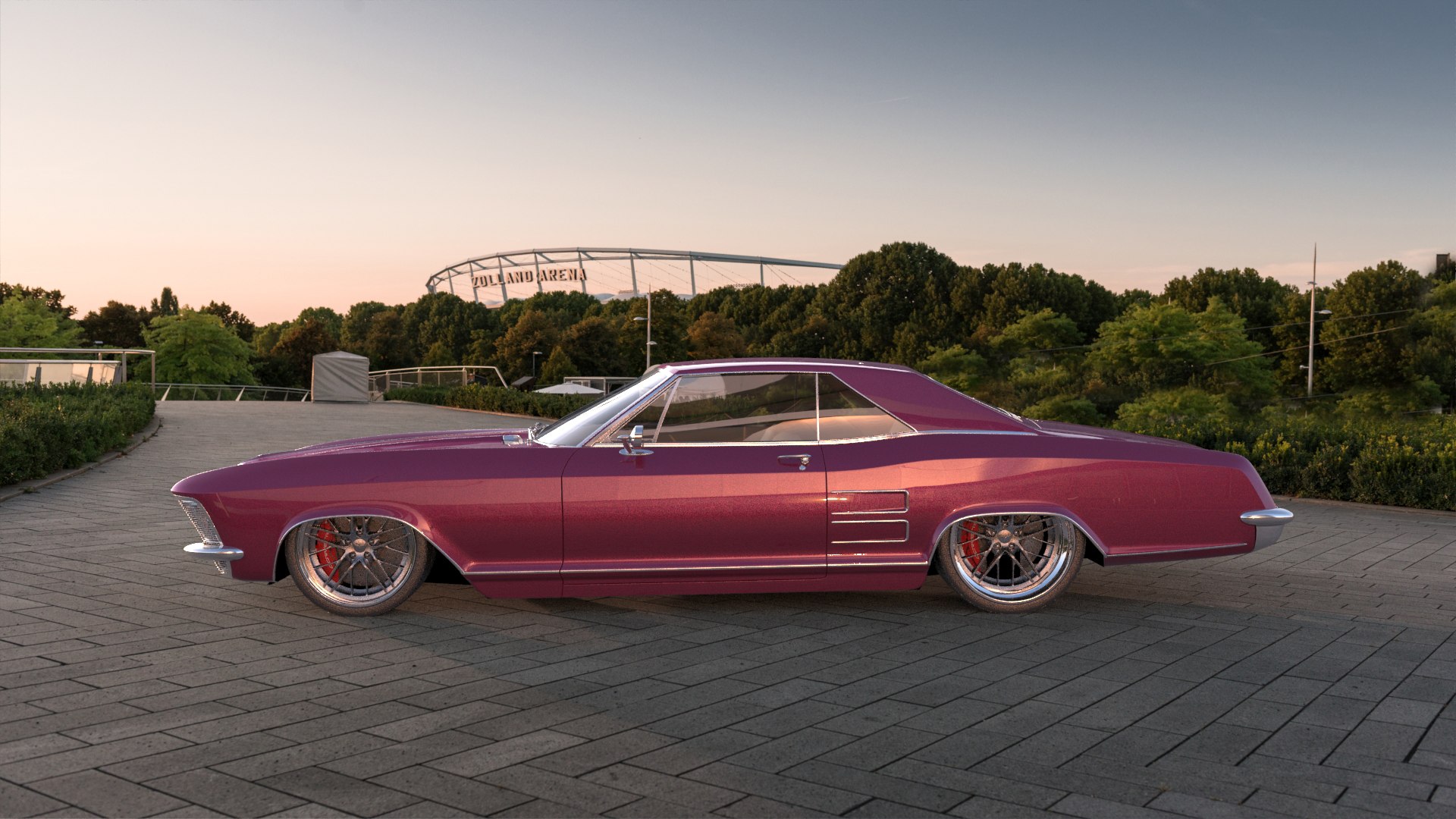 Custom riviera restomod 63 3D model - TurboSquid 1977995