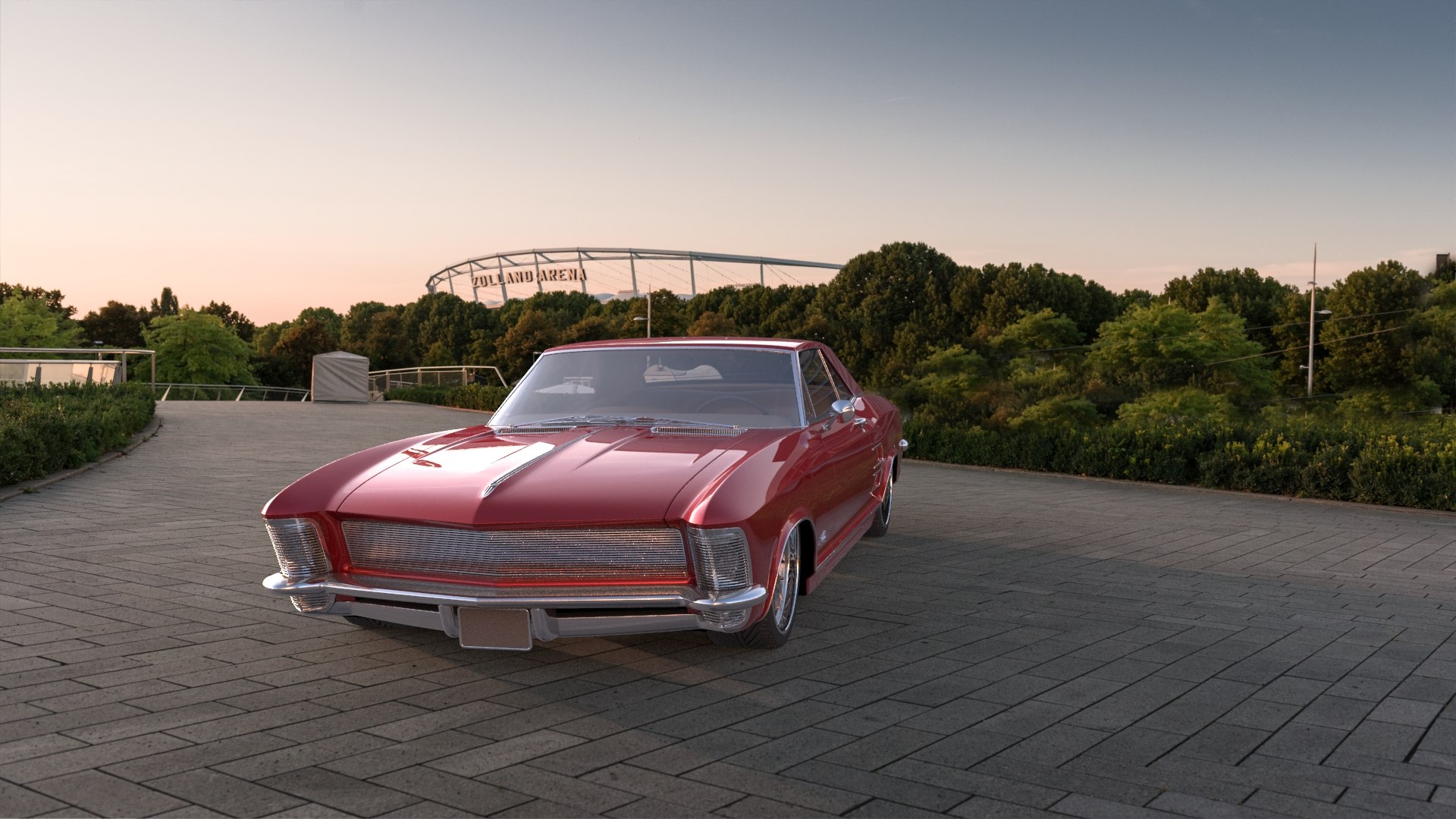 Custom riviera restomod 63 3D model - TurboSquid 1977995