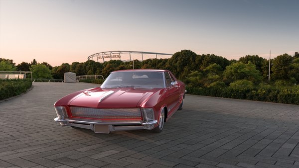 Custom riviera restomod 63 3D model - TurboSquid 1977995