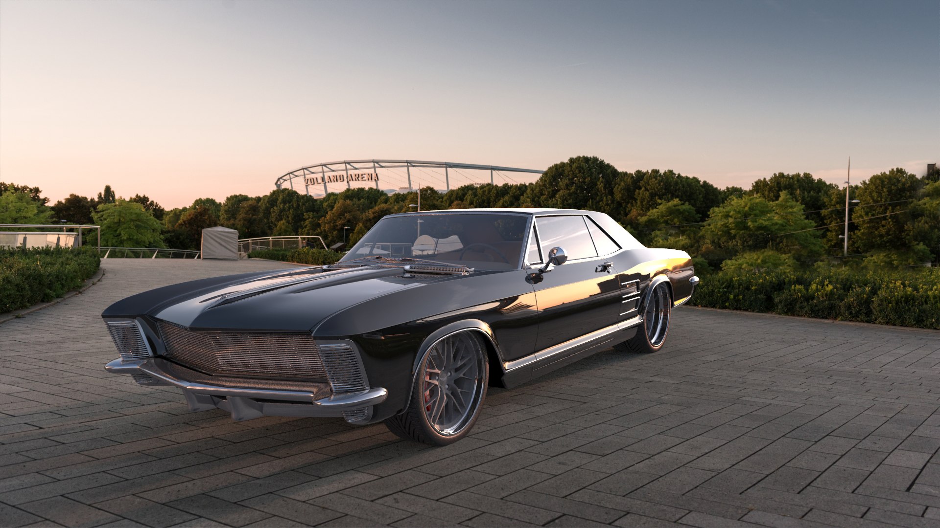 Custom riviera restomod 63 3D model - TurboSquid 1977995