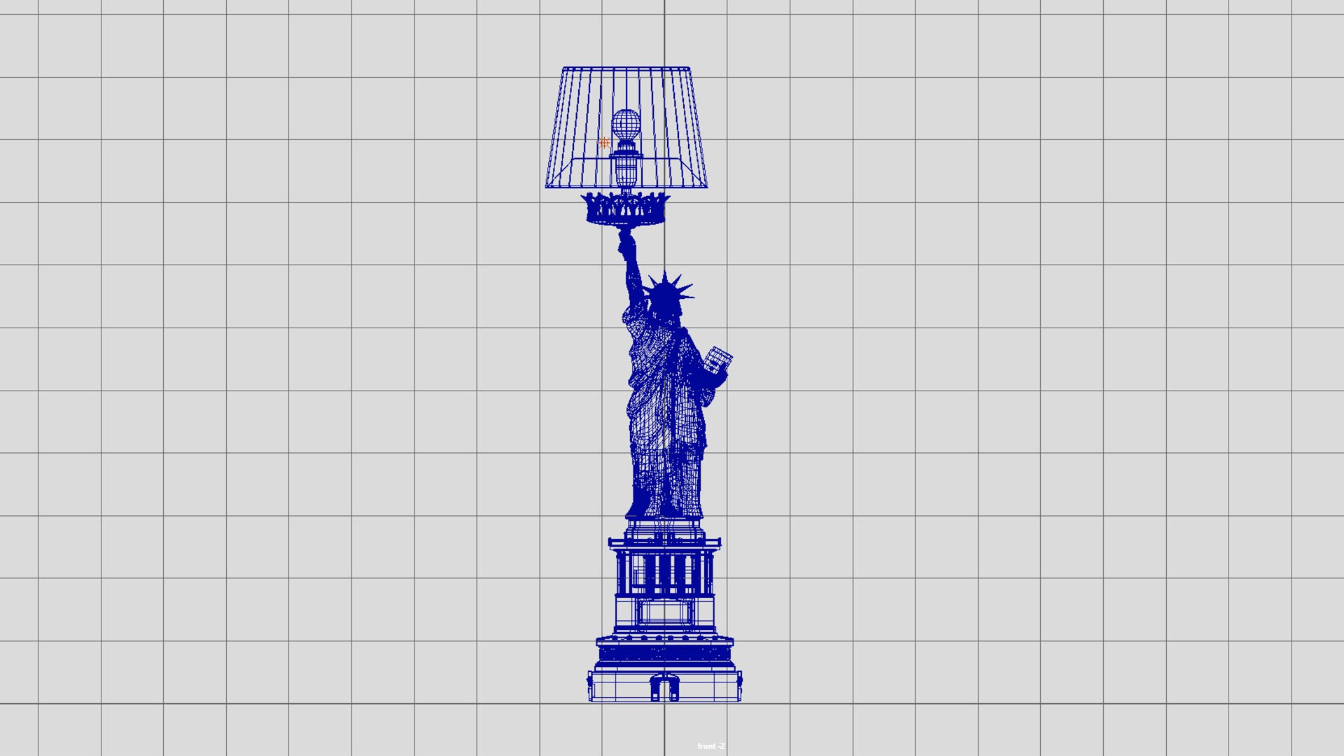 3D Liberty Statue Light Lamp - TurboSquid 2003040