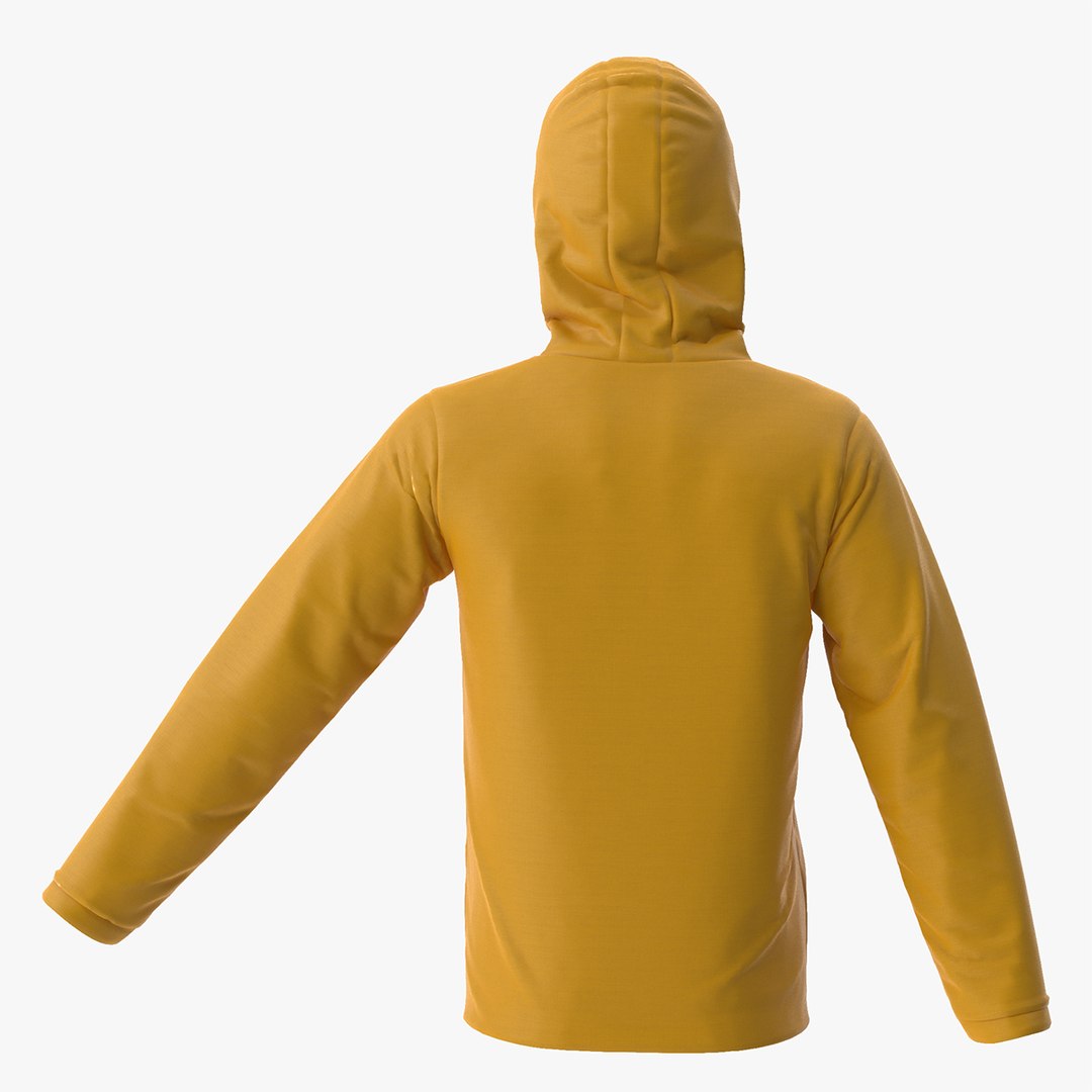 Rain Jacket 3d Model