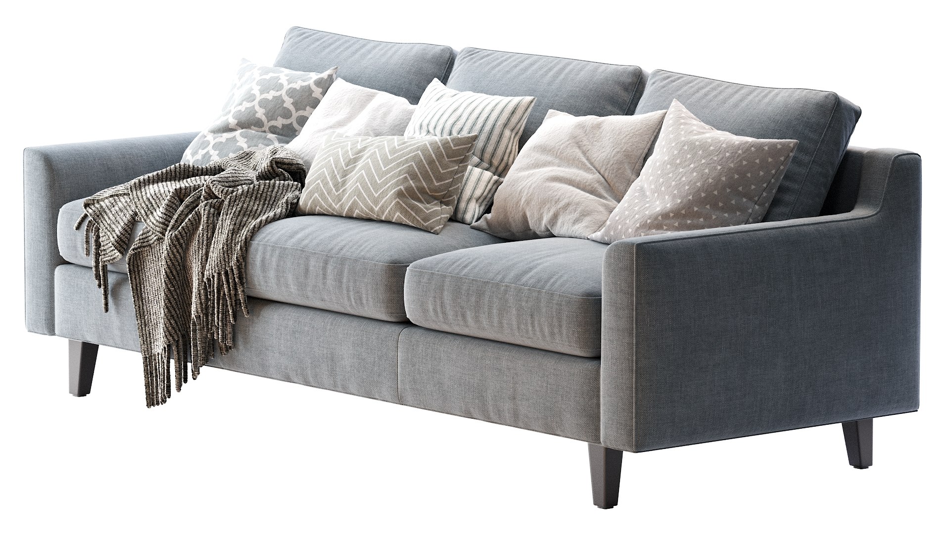 Beverly Sofa 3 3D Model - TurboSquid 1869799