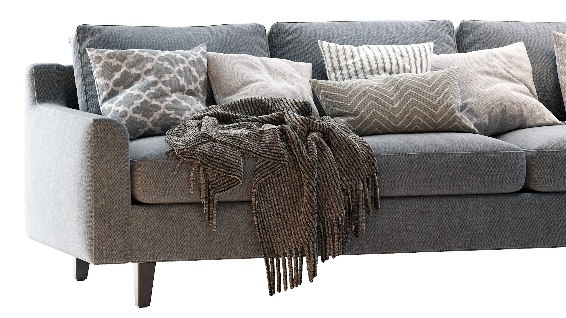 Beverly Sofa 3 3D Model - TurboSquid 1869799