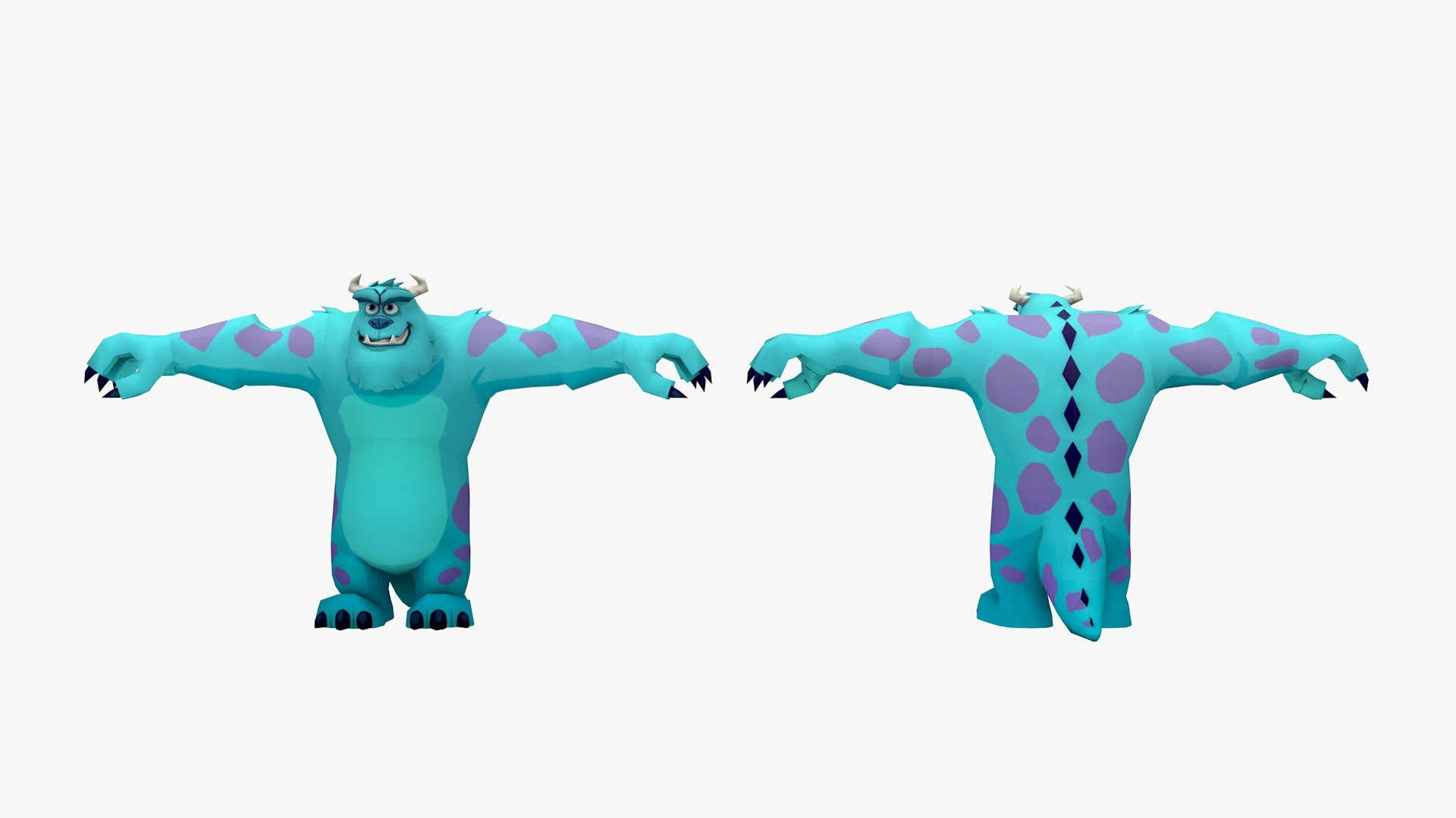 James P Sullivan 3D - TurboSquid 2376771