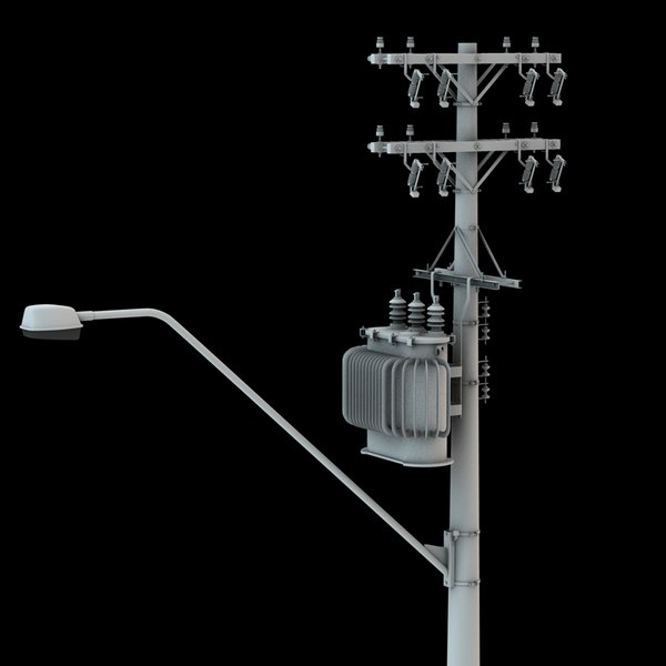 modelo 3d poste - TurboSquid 561774