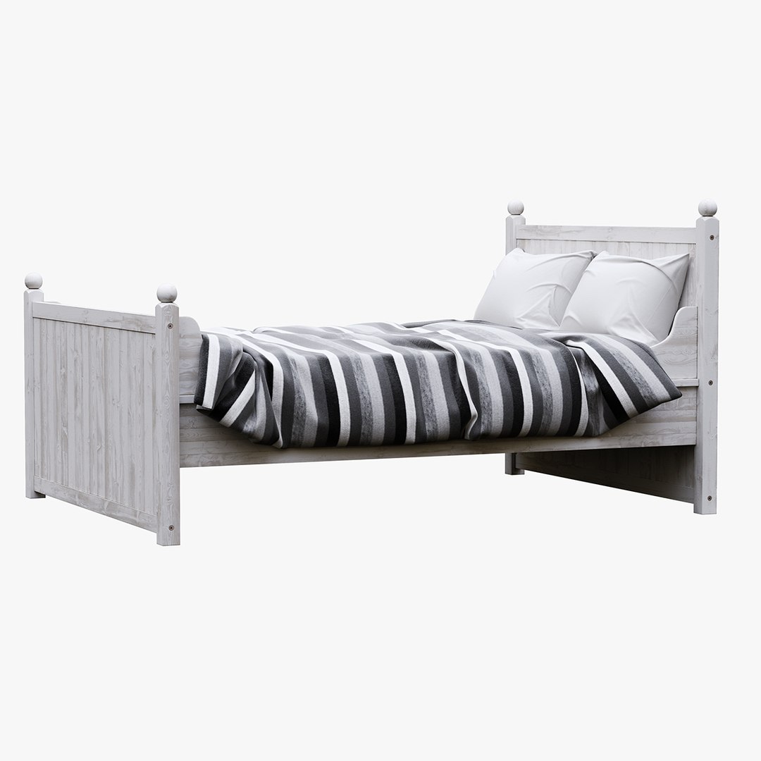 Hurdal Ikea Bed 3d Max