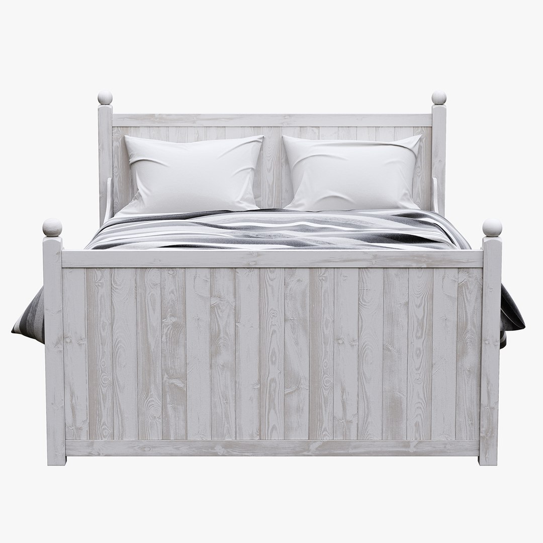 Hurdal Ikea Bed 3d Max