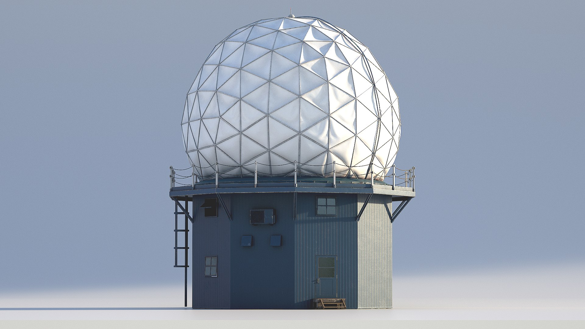 Radome Antenna 3D - TurboSquid 1399221