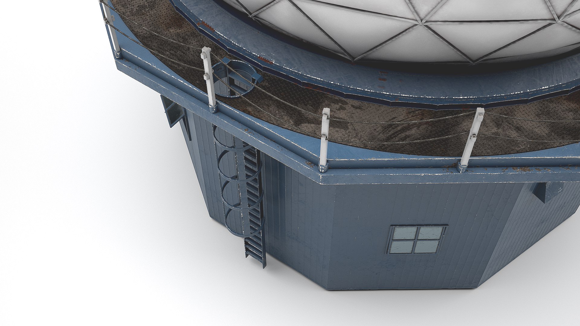 Radome Antenna 3D - TurboSquid 1399221