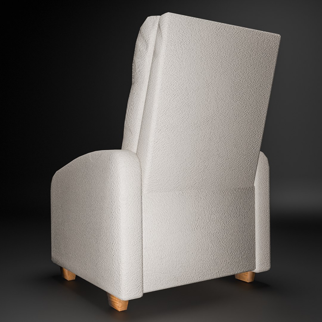 Low Poly Chair VR Ready 3D Model - TurboSquid 2209564