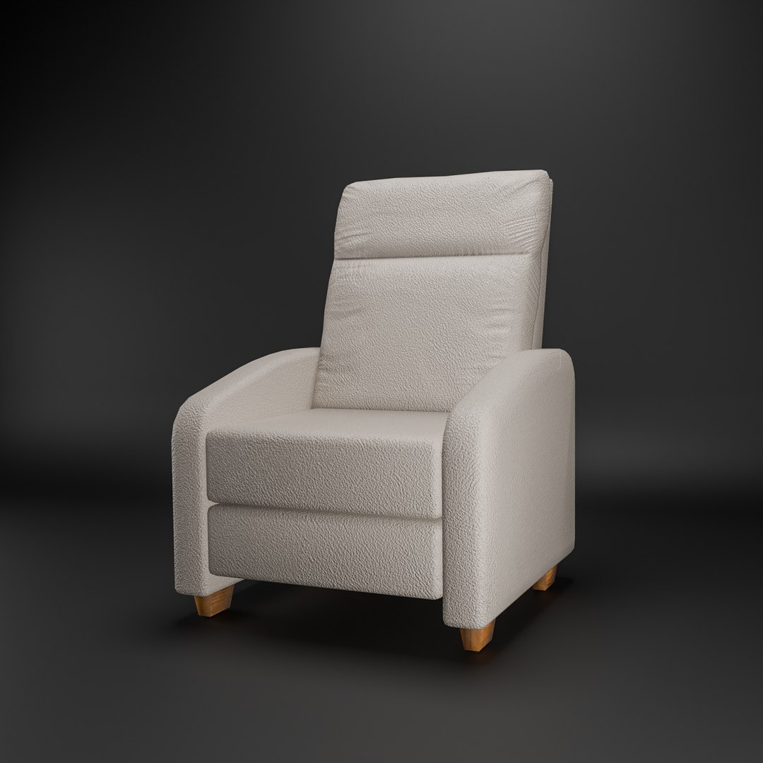 Low Poly Chair VR Ready 3D Model - TurboSquid 2209564