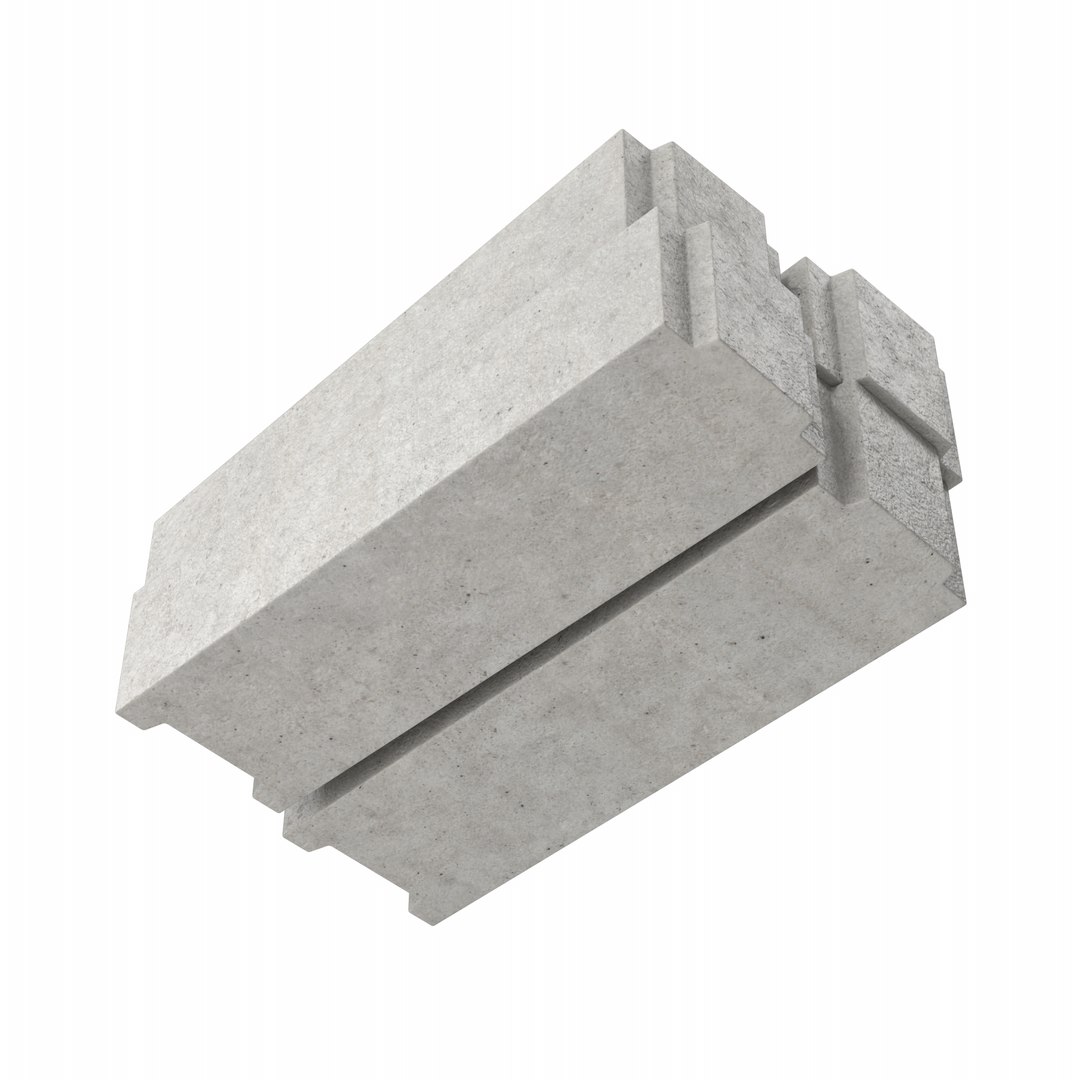 Concrete Blocks 3D Model - TurboSquid 2028024