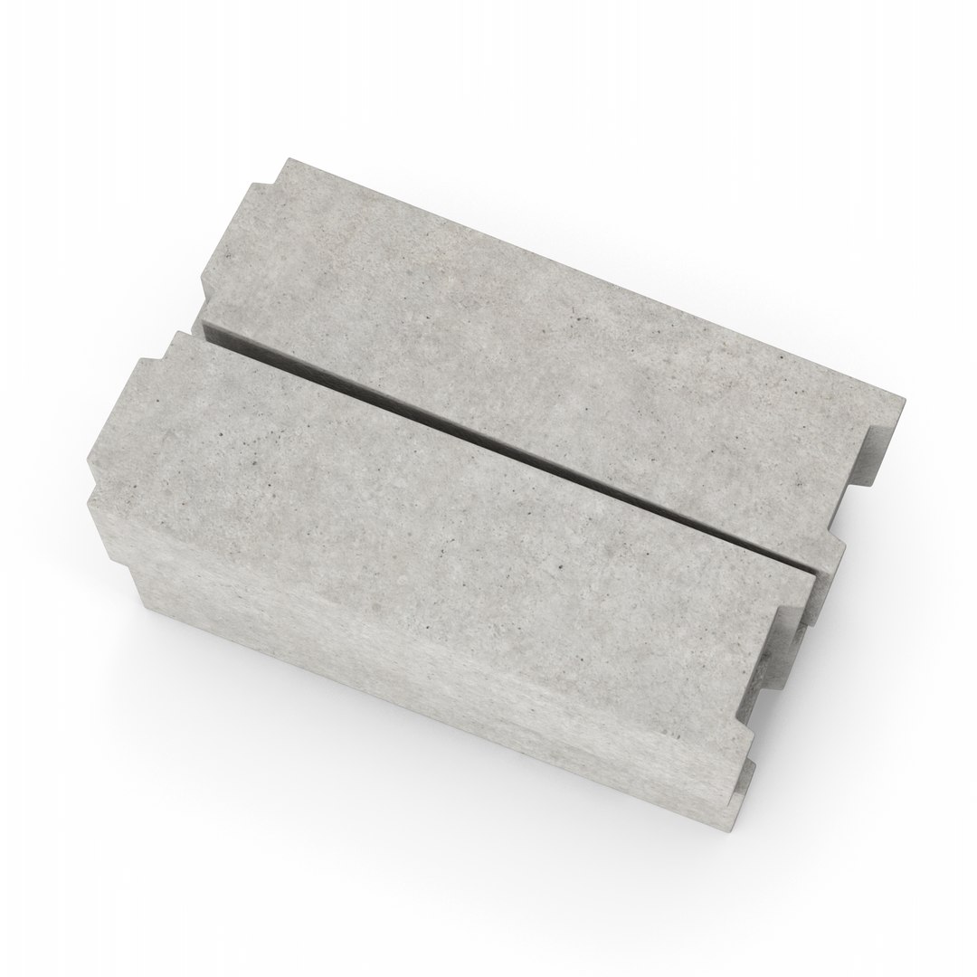 Concrete Blocks 3D Model - TurboSquid 2028024