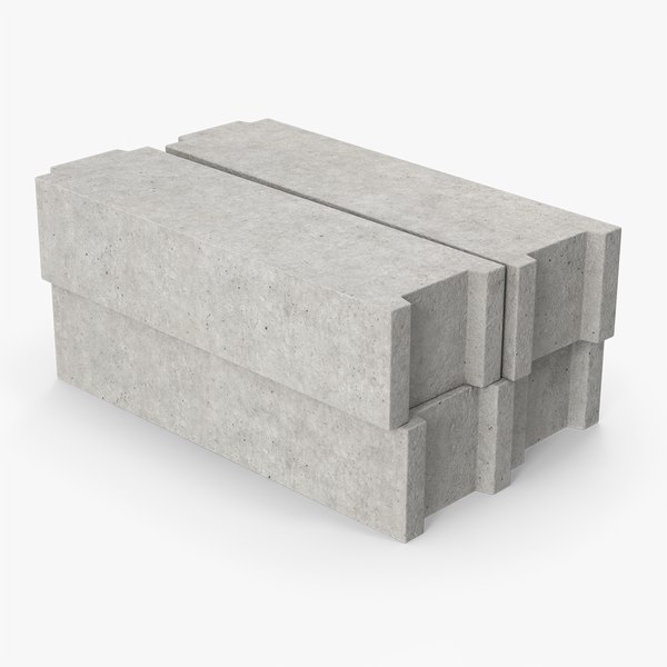 modelo 3d Concrete Blocks - TurboSquid 2028024