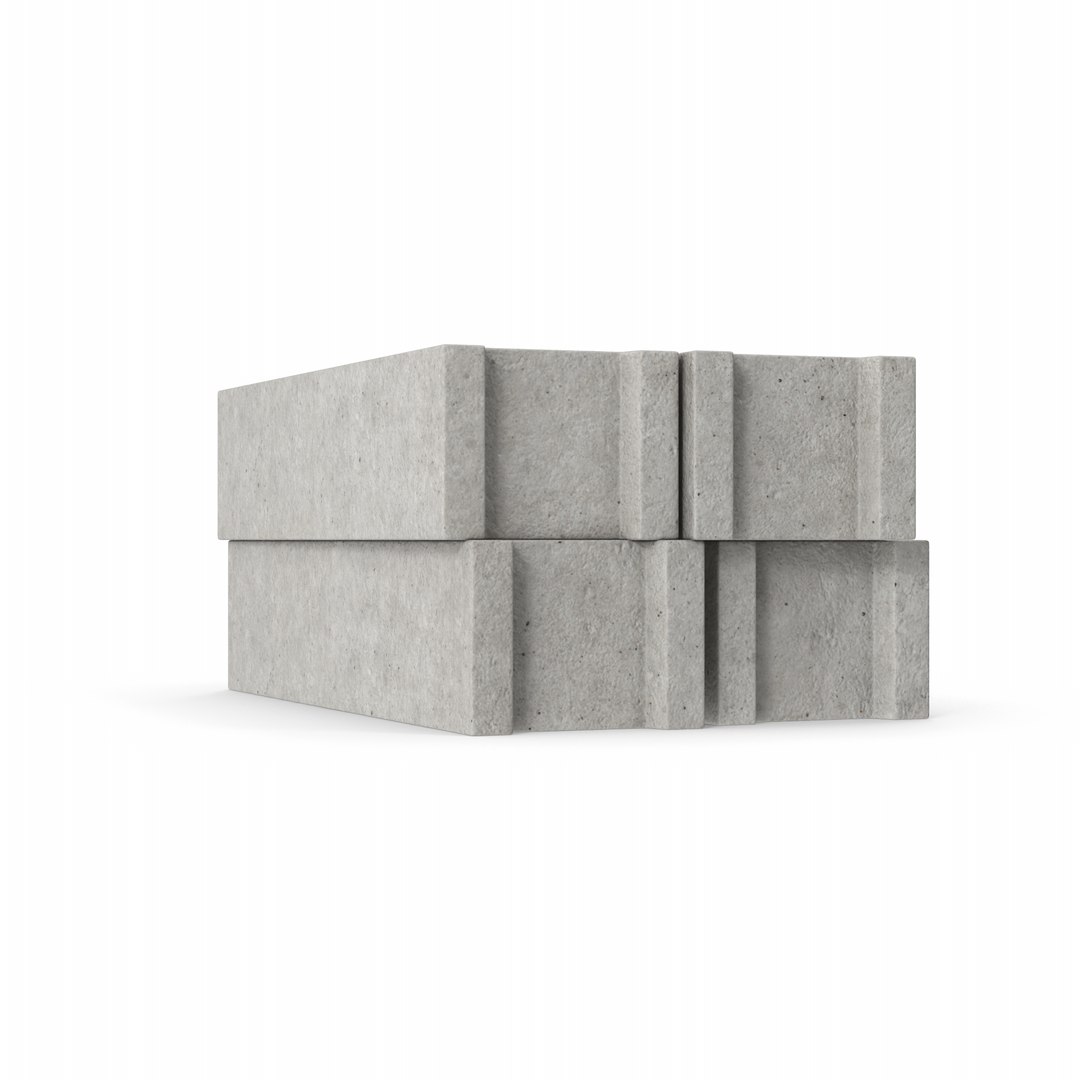 Concrete Blocks 3D Model - TurboSquid 2028024