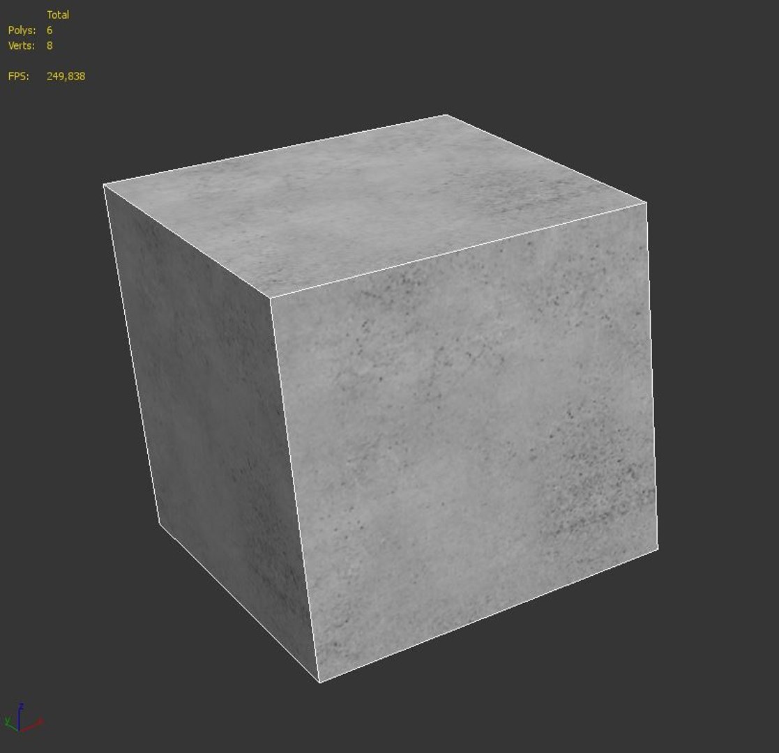 Decorative Concrete Model - TurboSquid 1571713