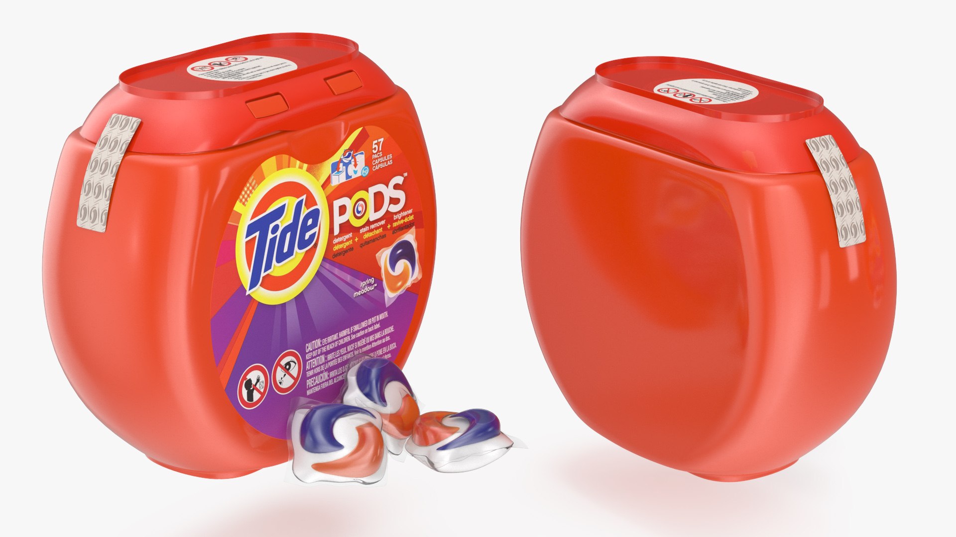 Tide Detergent Soap Pods Model - TurboSquid 2214623