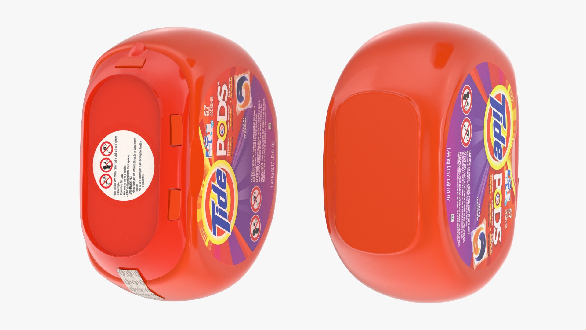 Tide Detergent Soap Pods Model - TurboSquid 2214623