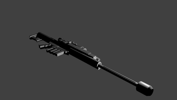 3d blend rifle
