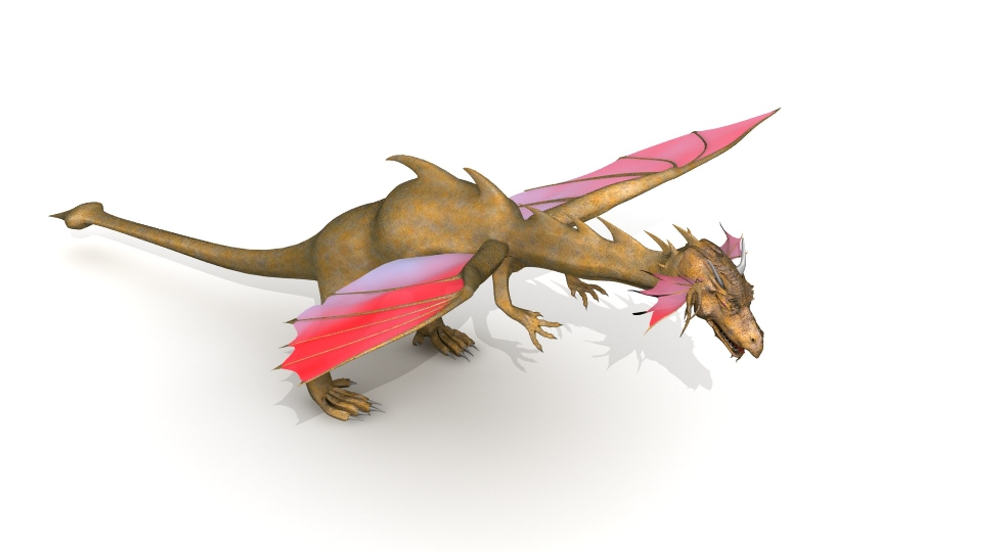 Lwo Dragon Rigged