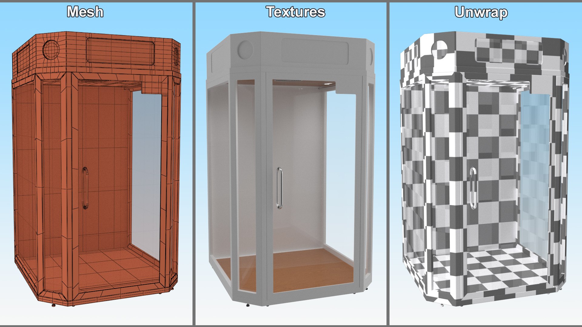 3D Mobile Silence Booth Model - TurboSquid 2387425