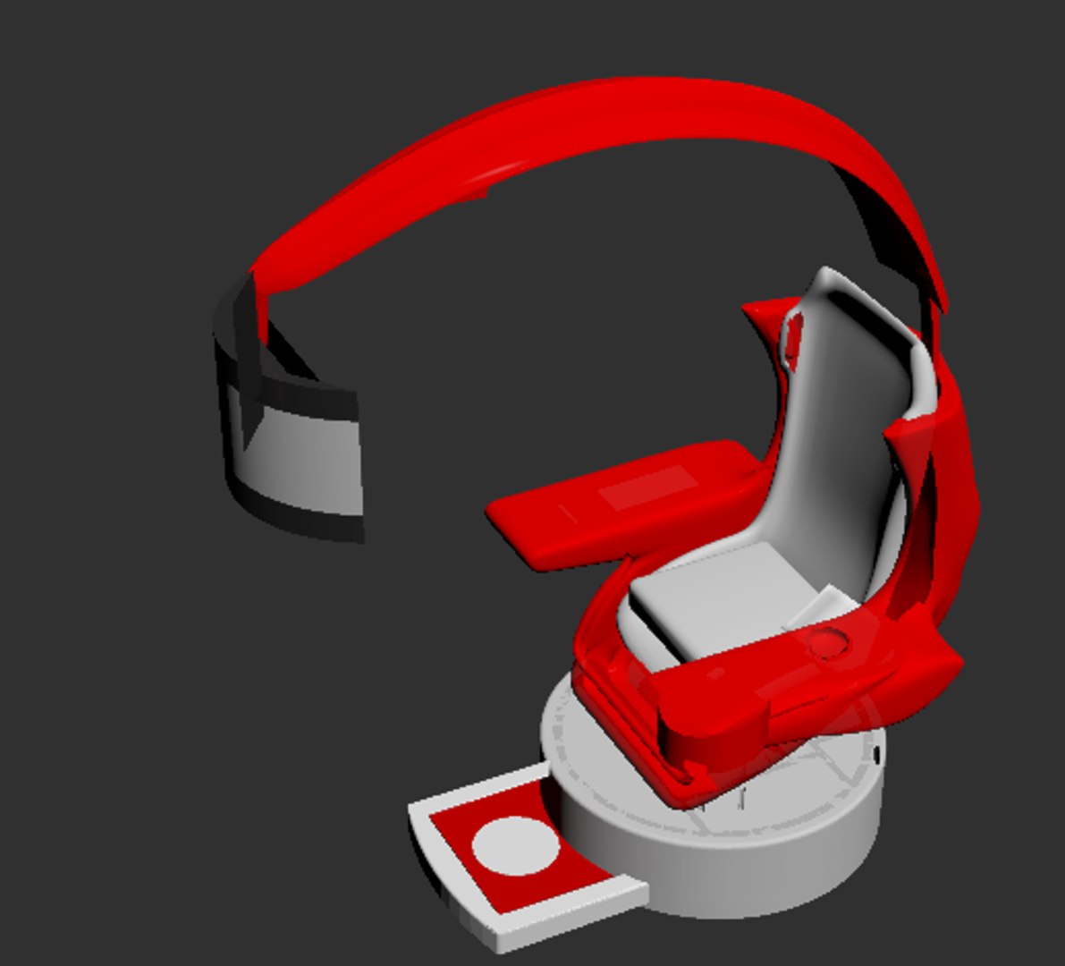 Hospital Health Screening Chair 3D - TurboSquid 1537135