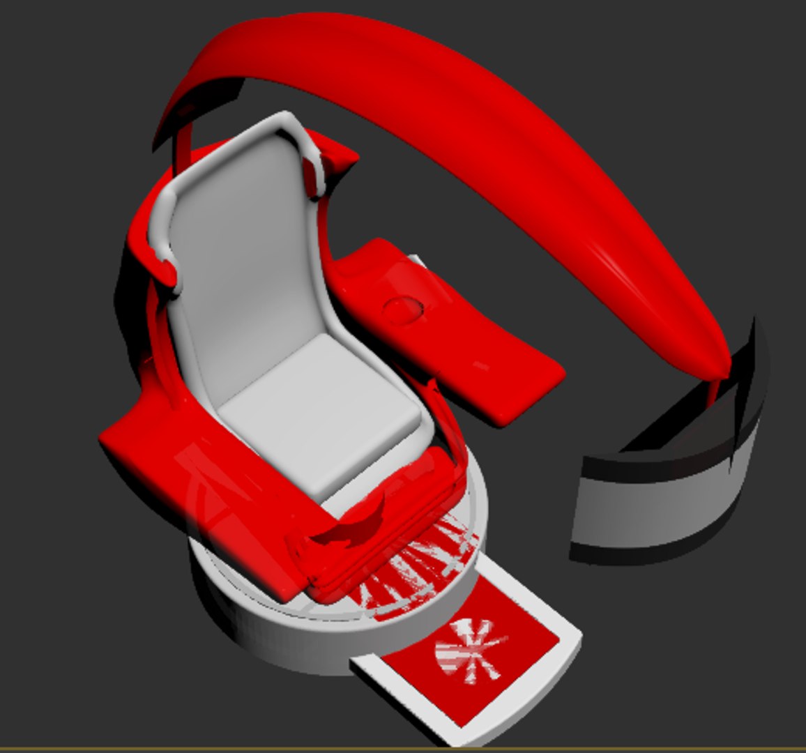 Hospital Health Screening Chair 3D - TurboSquid 1537135