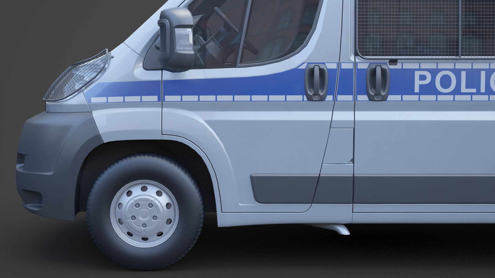 Police Van 02 3D - TurboSquid 2179578
