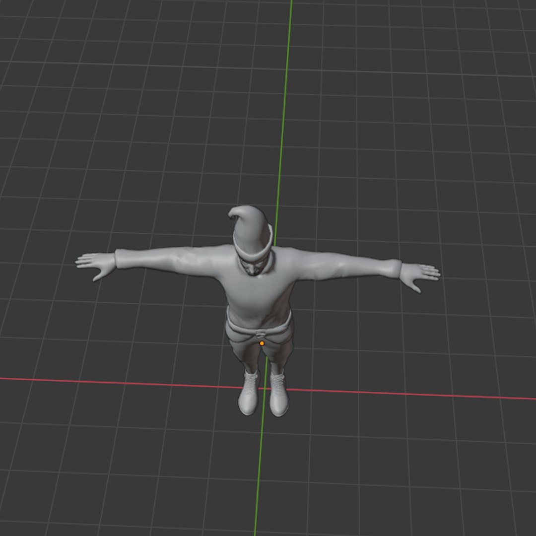 Man Holiday Elf Low-poly 3D Model - TurboSquid 1666711