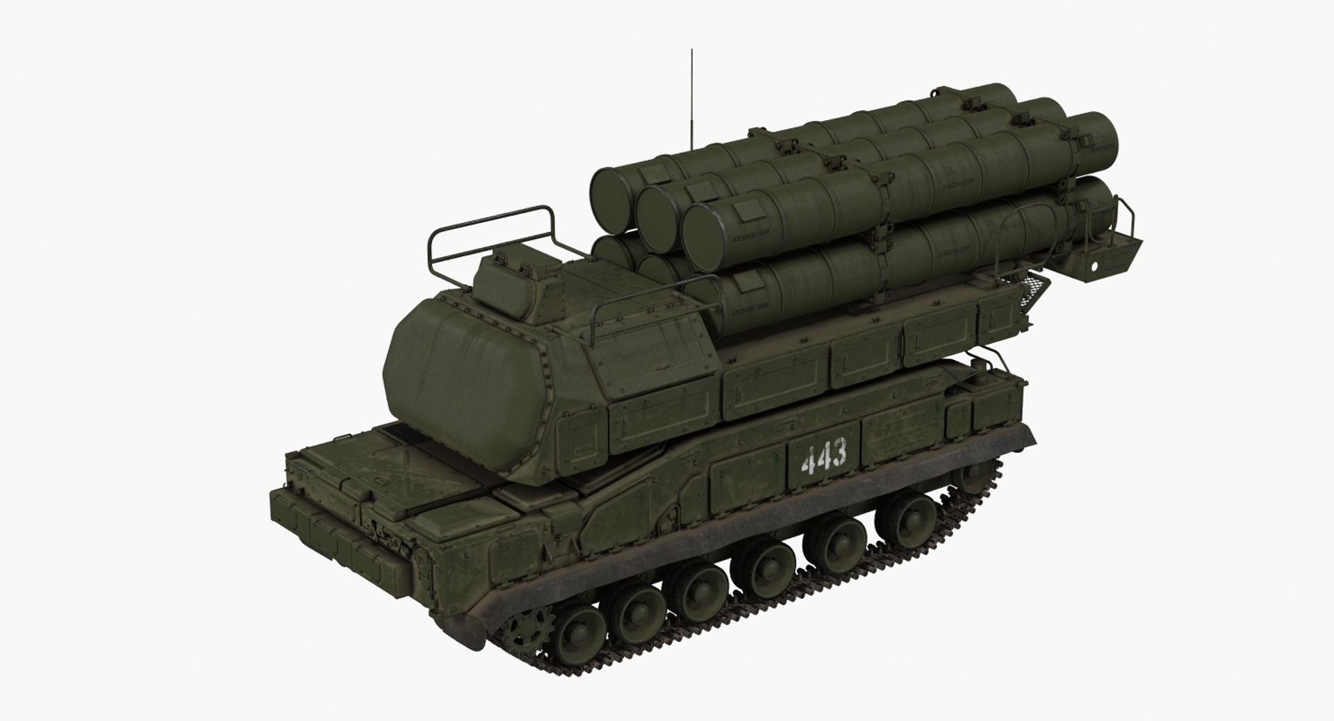 Sam Buk M3 9k317m 3D Model - TurboSquid 1300220