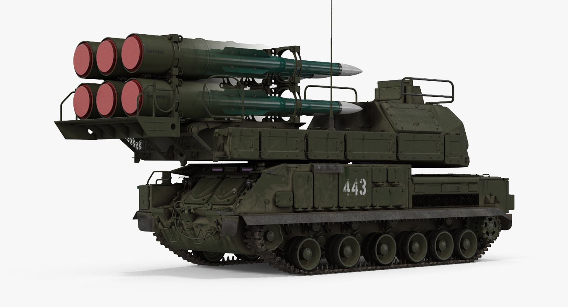 Sam Buk M3 9k317m 3D Model - TurboSquid 1300220