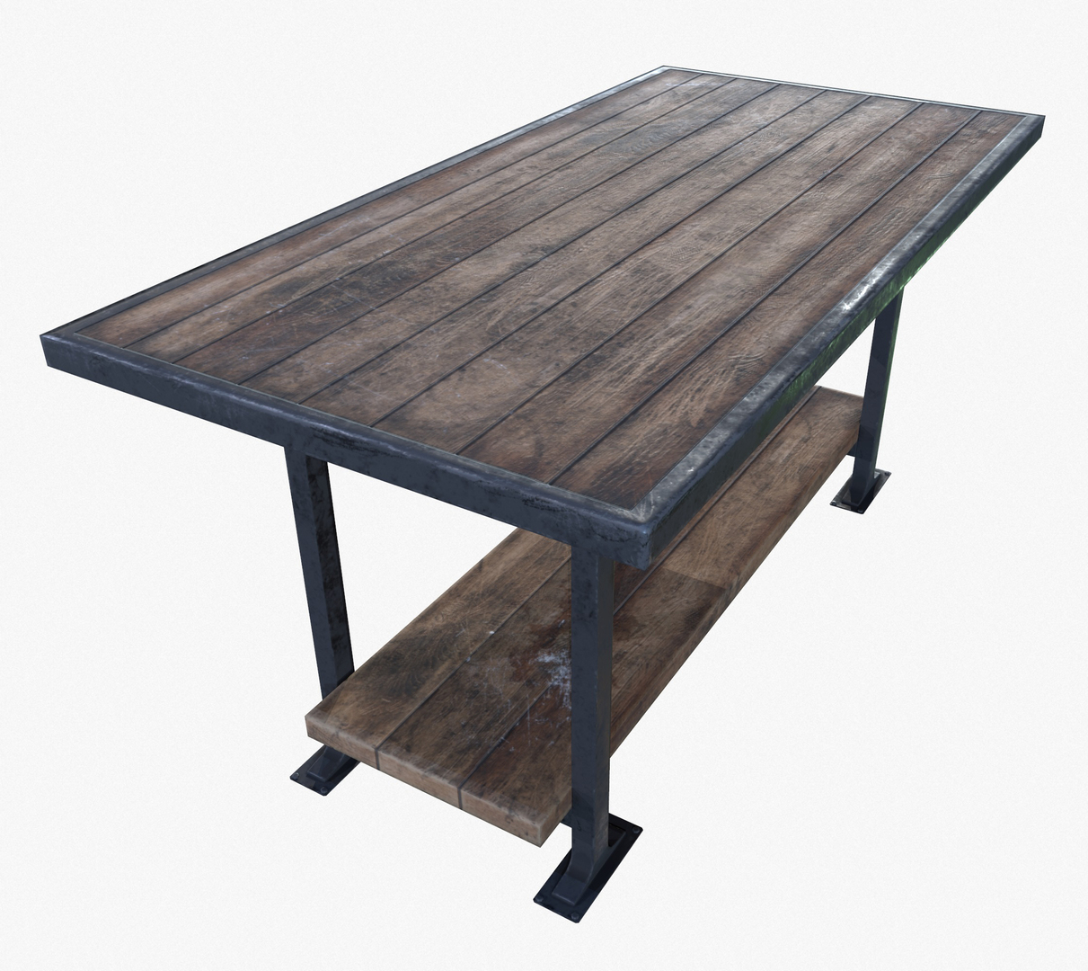 3d ready work table pbr
