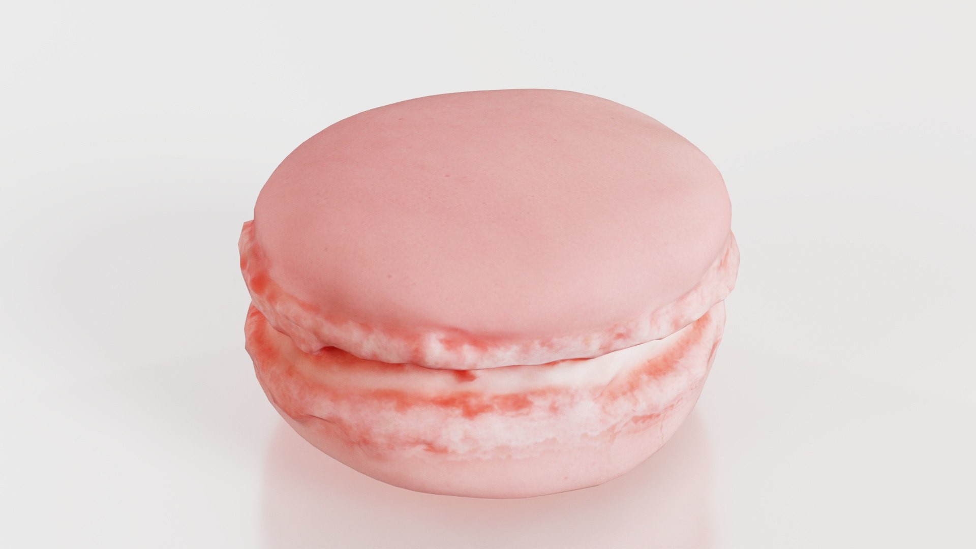 Macaron Pink Remastered 3D Model - TurboSquid 2362168
