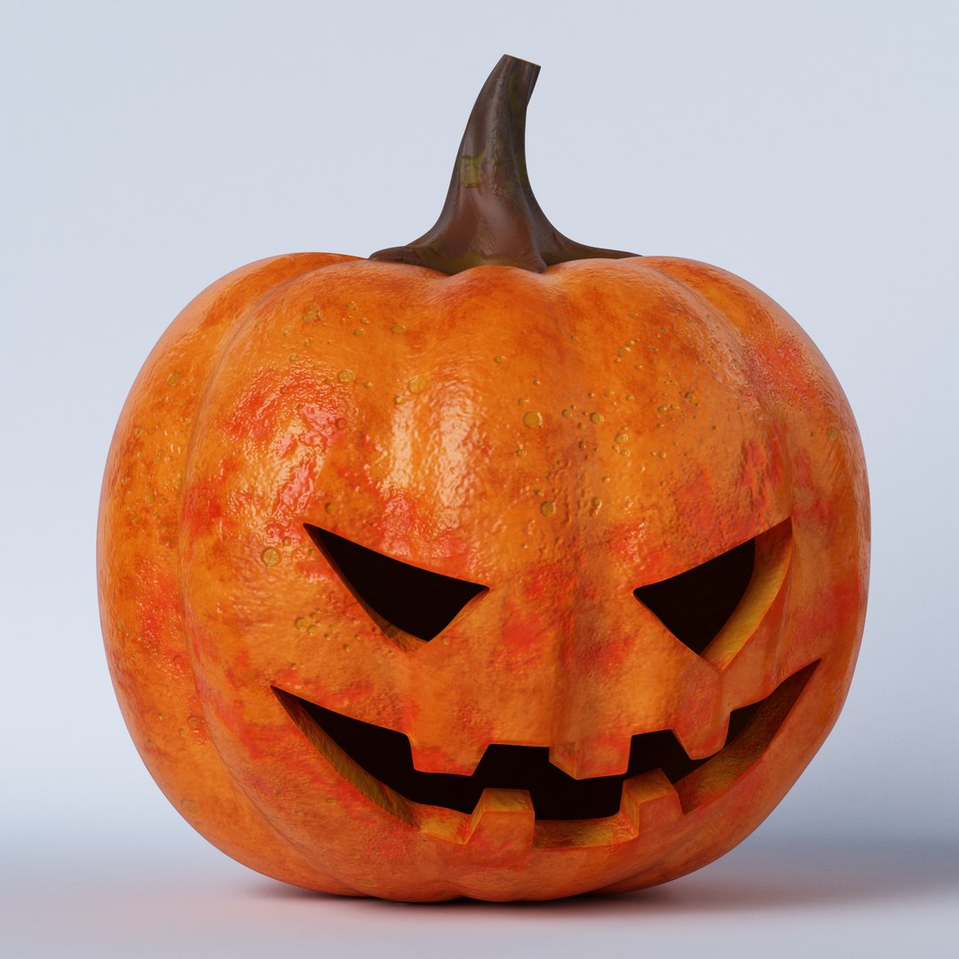 3D Halloween Pumpkin Faces - TurboSquid 1575569
