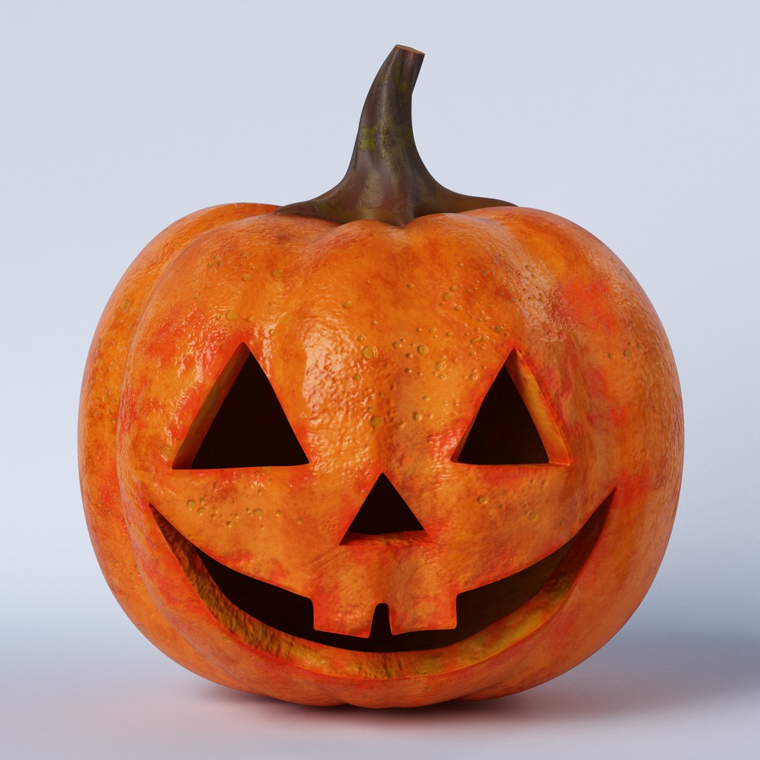 3D Halloween Pumpkin Faces - TurboSquid 1575569