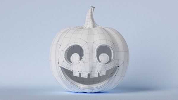 3D halloween pumpkin faces - TurboSquid 1575569