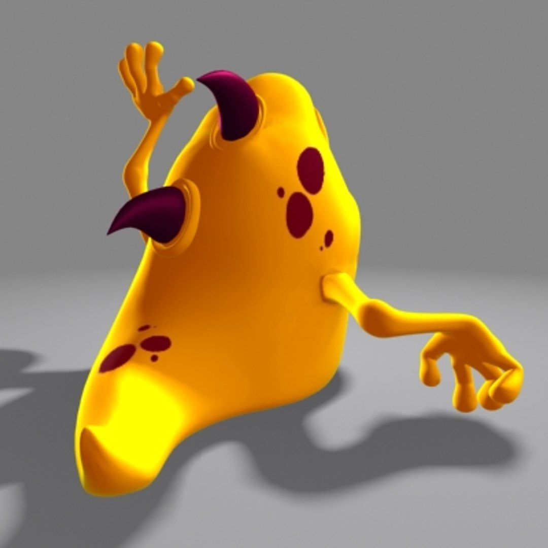3d Stylized Monster Character