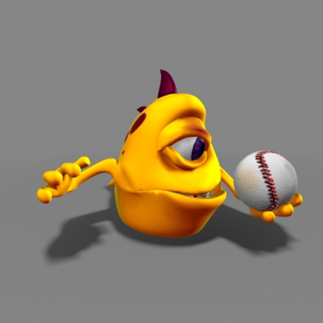 3d Stylized Monster Character