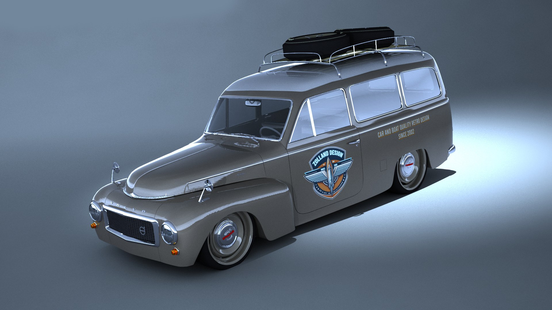 Volvo 445 Duett 1964 3D Model - TurboSquid 2203366