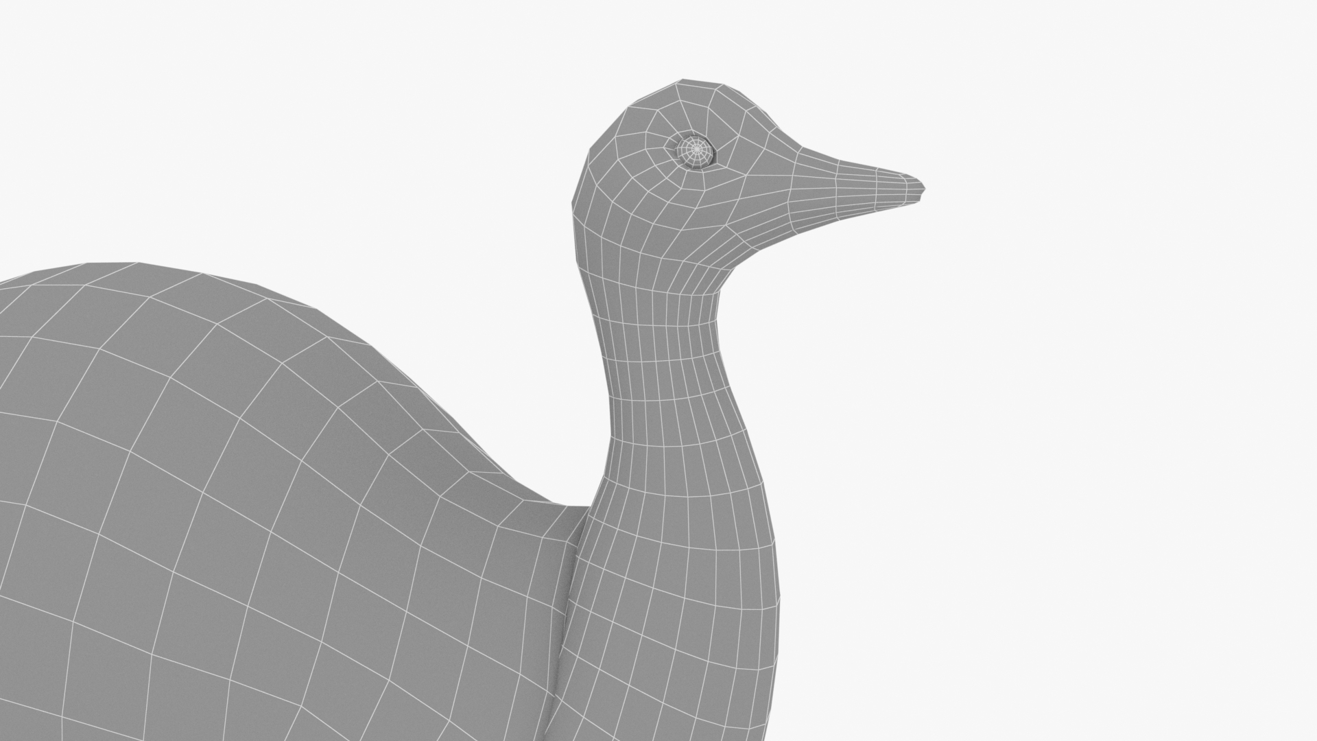 modelo 3d Emu Low Poly - TurboSquid 1177941