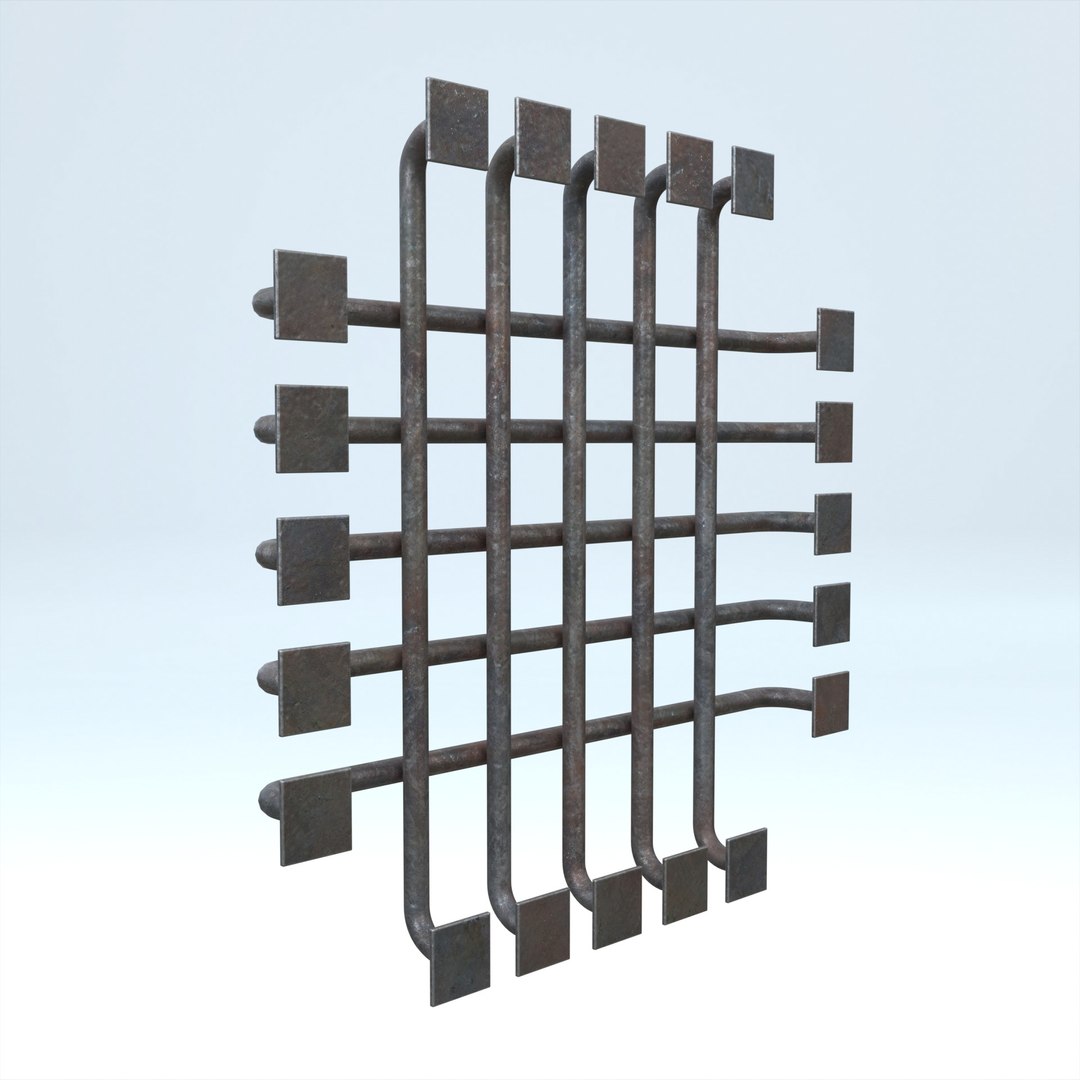Old Mounting Grate 3D Model - TurboSquid 2460569