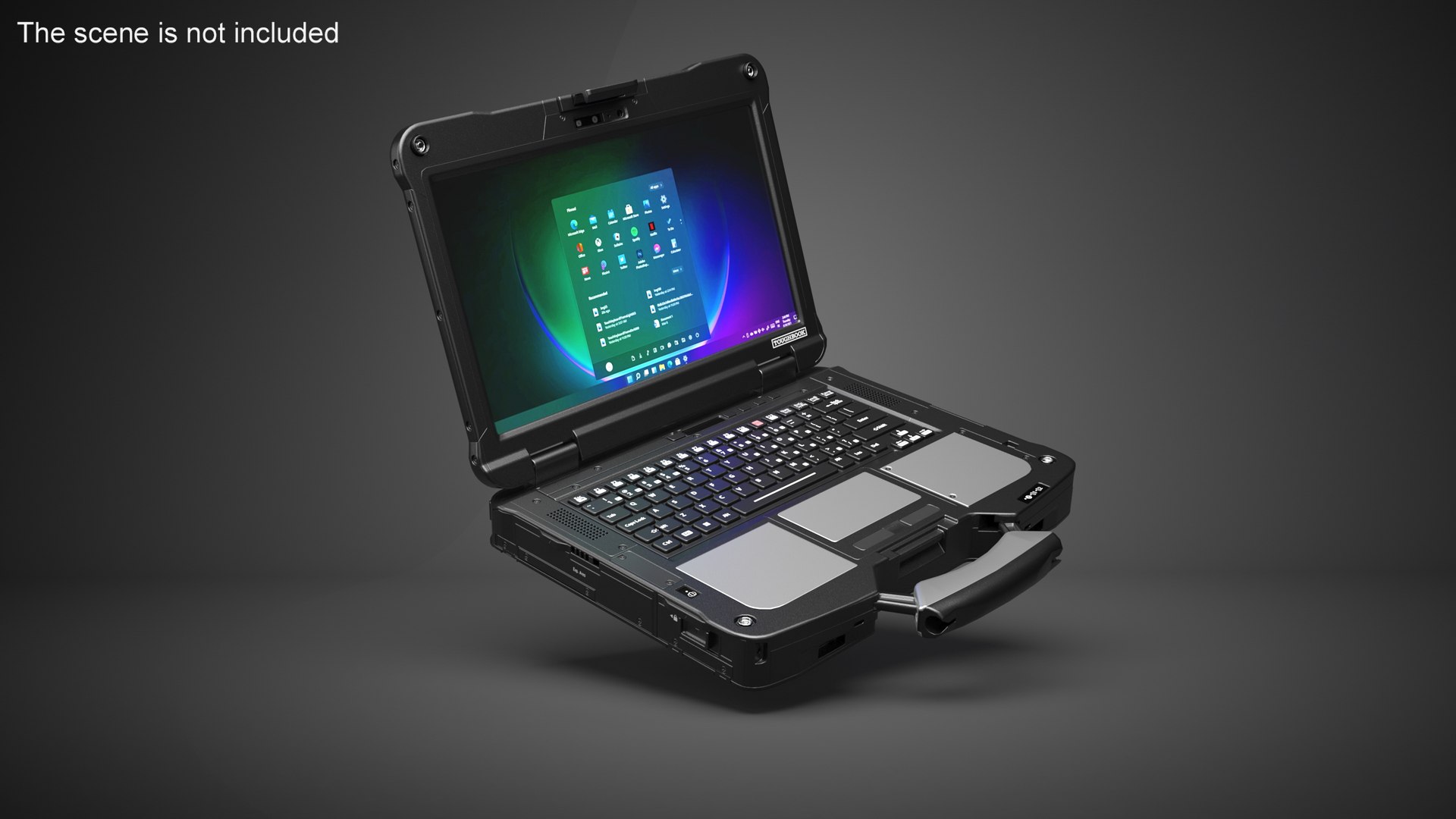 Panasonic Toughbook-40 Shockproof Laptop Model - TurboSquid 1974963