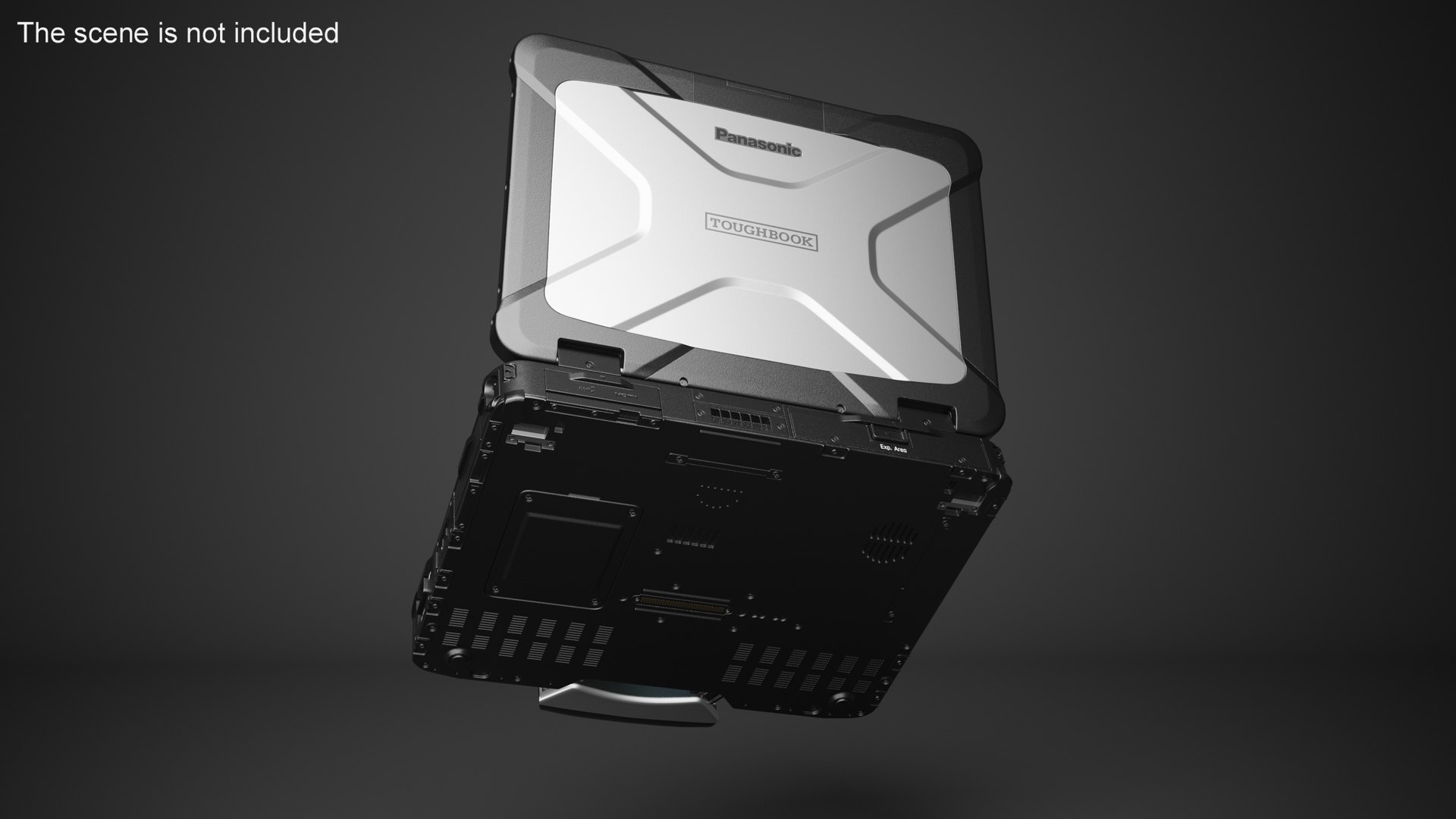 Panasonic Toughbook-40 Shockproof Laptop Model - TurboSquid 1974963