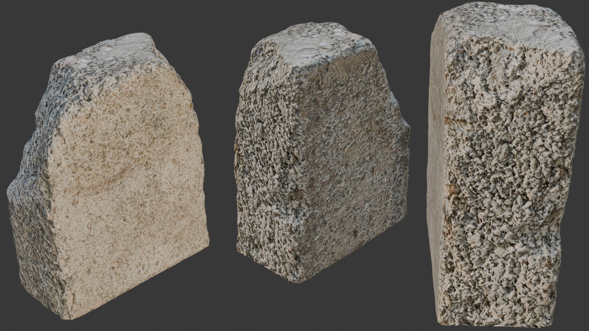 3D Rough Cut Stone Block - TurboSquid 2406241
