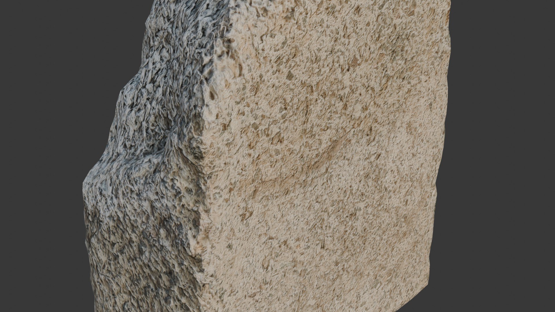 3D Rough Cut Stone Block - TurboSquid 2406241