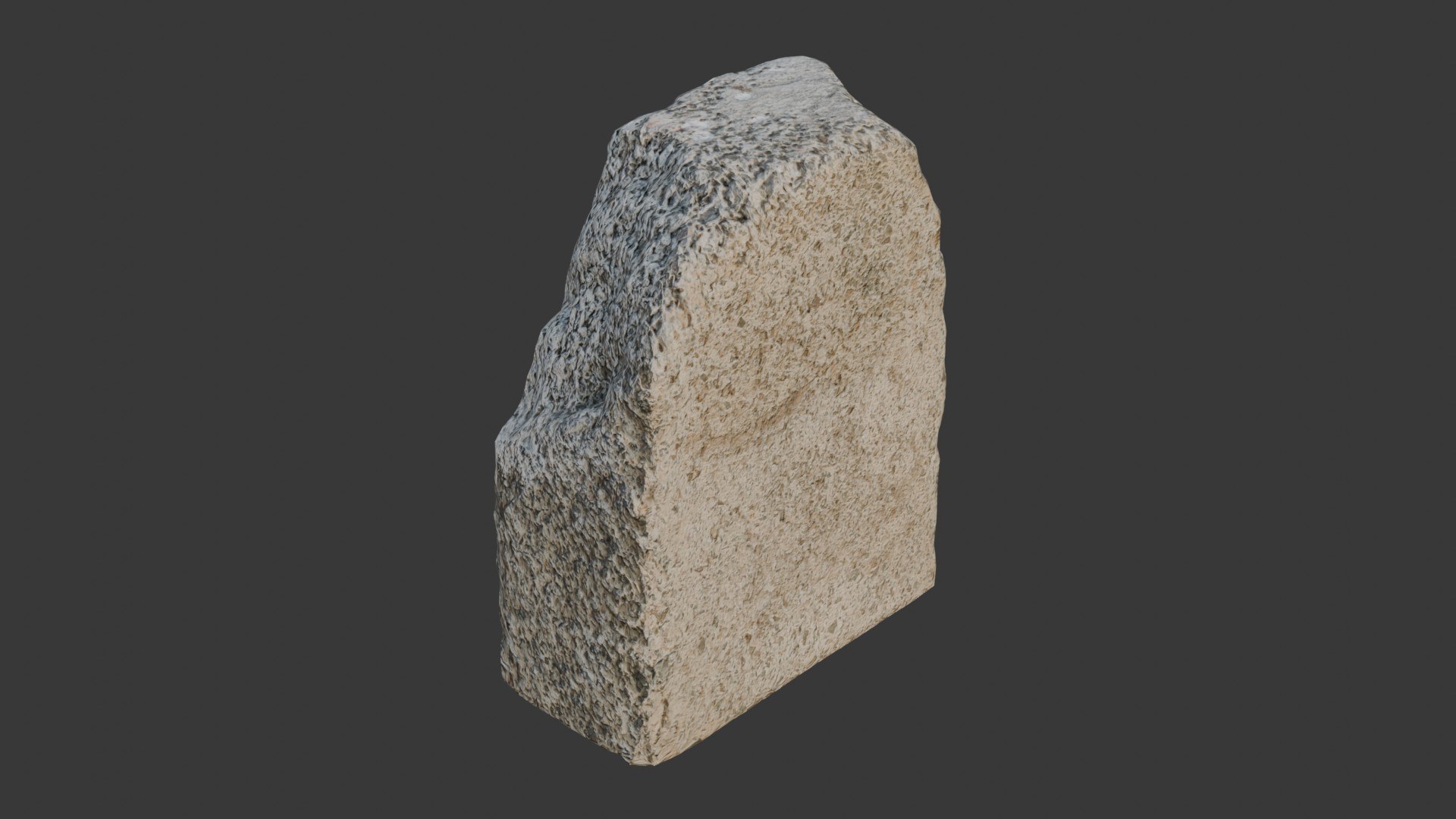 3D Rough Cut Stone Block - TurboSquid 2406241