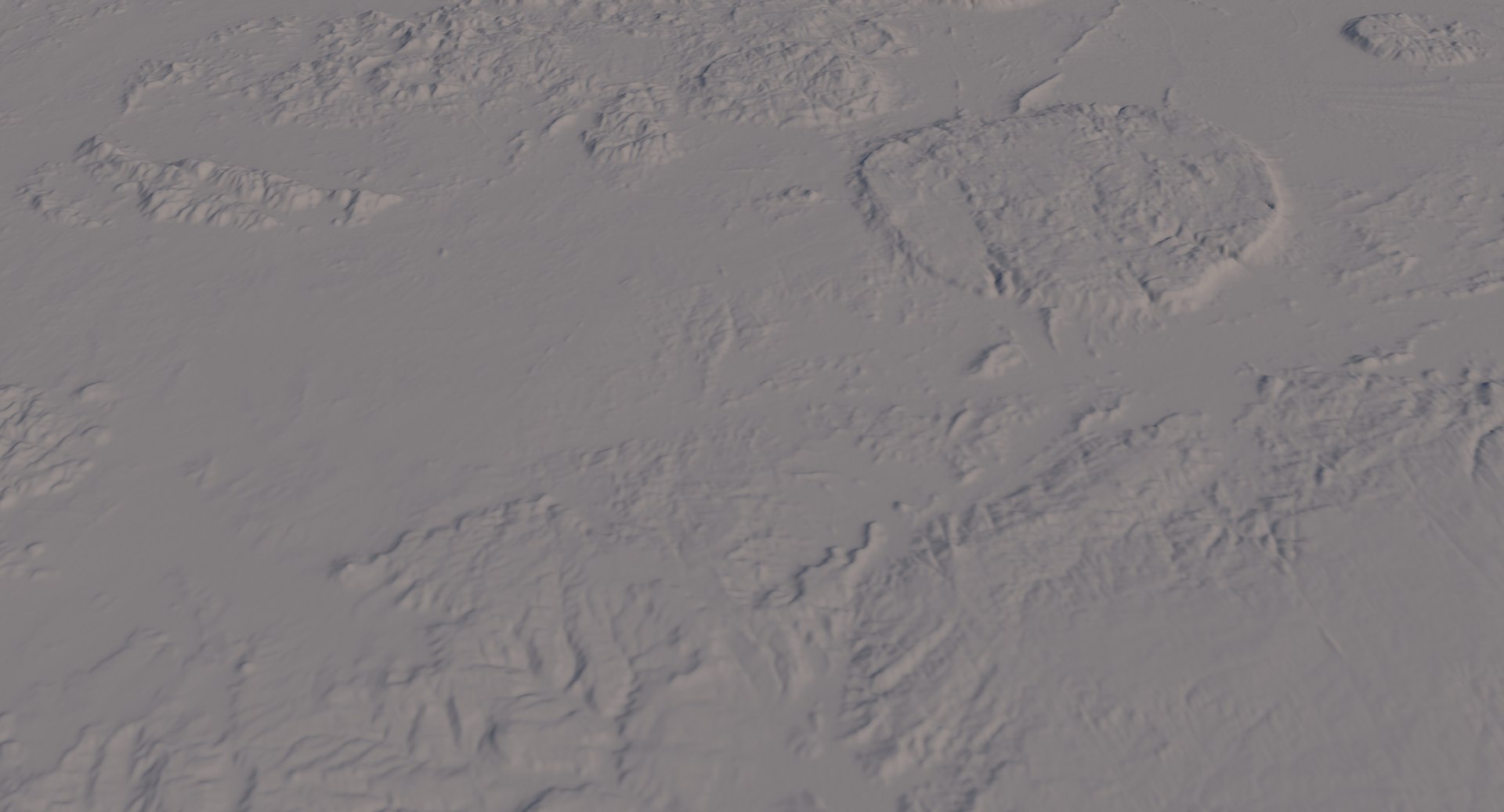 3d Rocky Desert Model