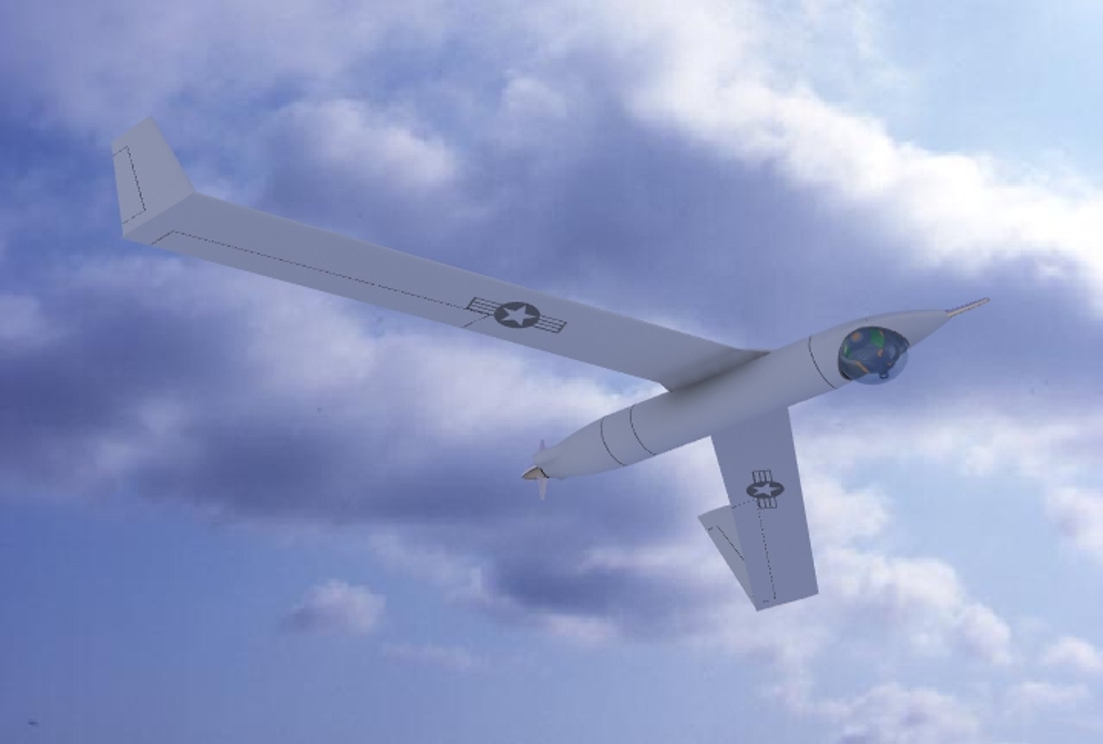 Scaneagle Uav 3d Model