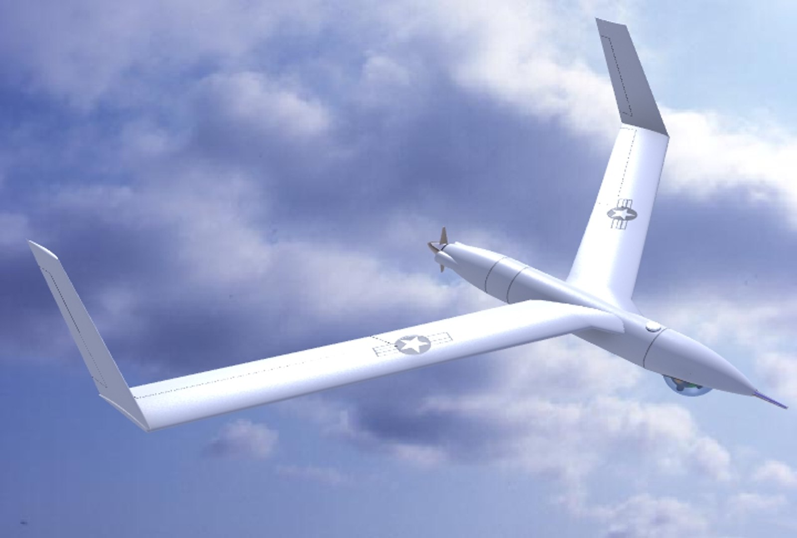 Scaneagle Uav 3d Model